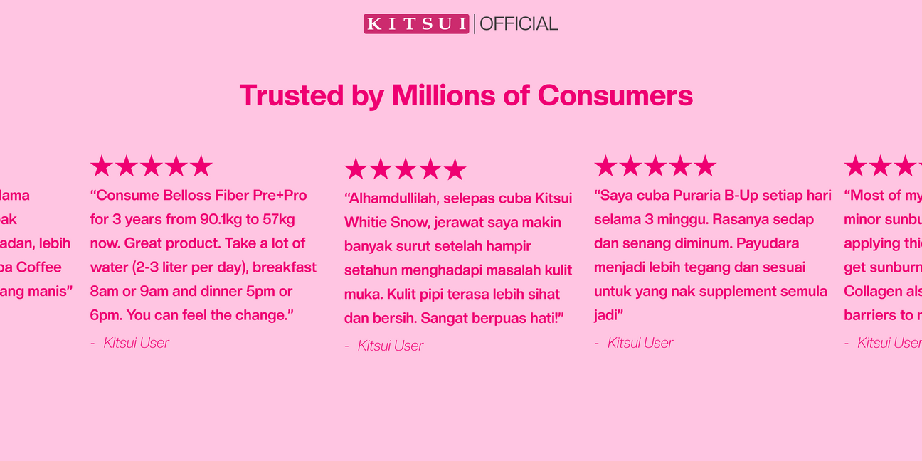 Kitsui Produk Kecantikan No 1 Di Malaysia – Kitsui Online
